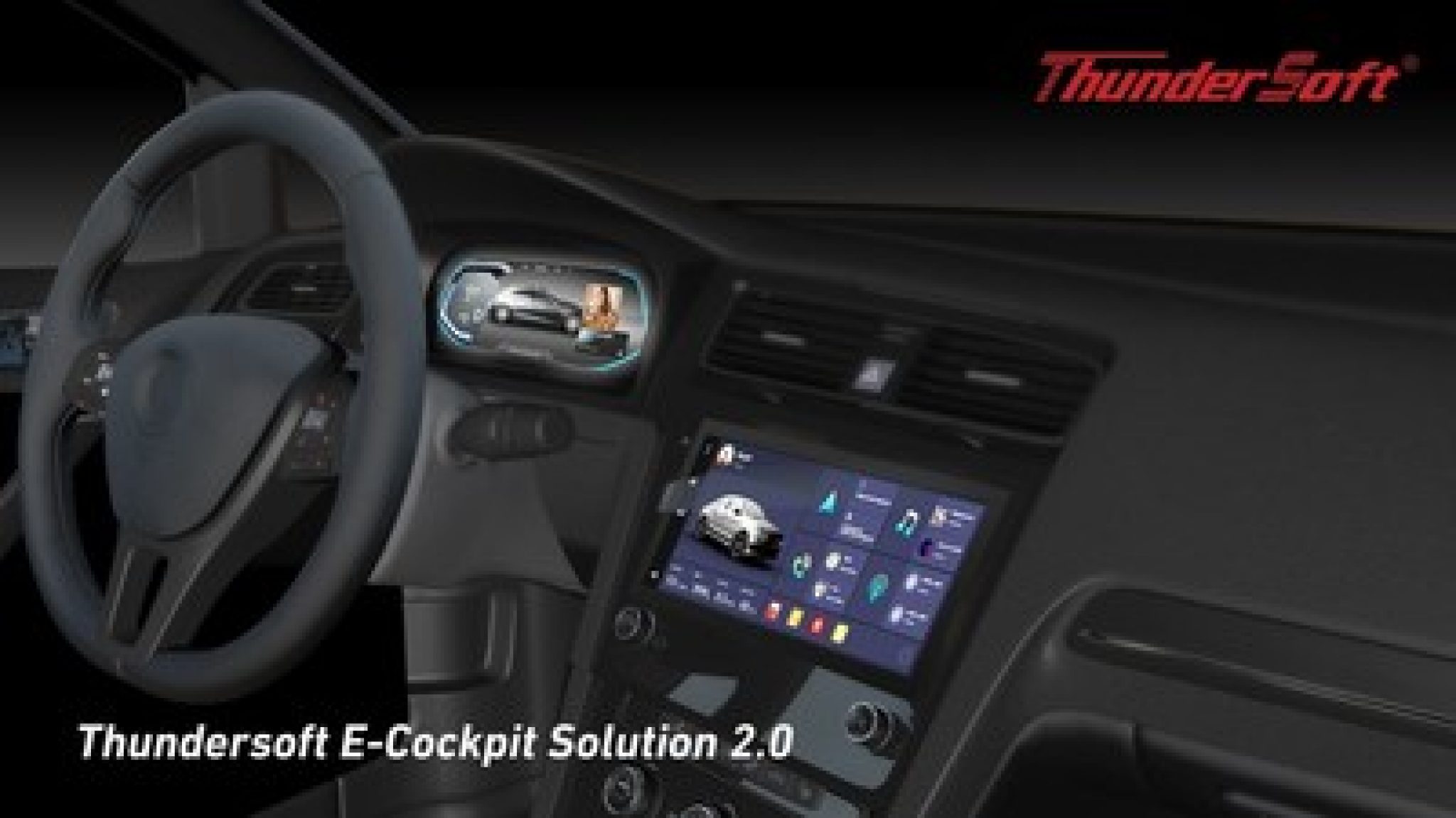 Thundersoft Introduces E-Cockpit Solutions with Embedded Vision and Speech AI at CES 2018 - Edge ...