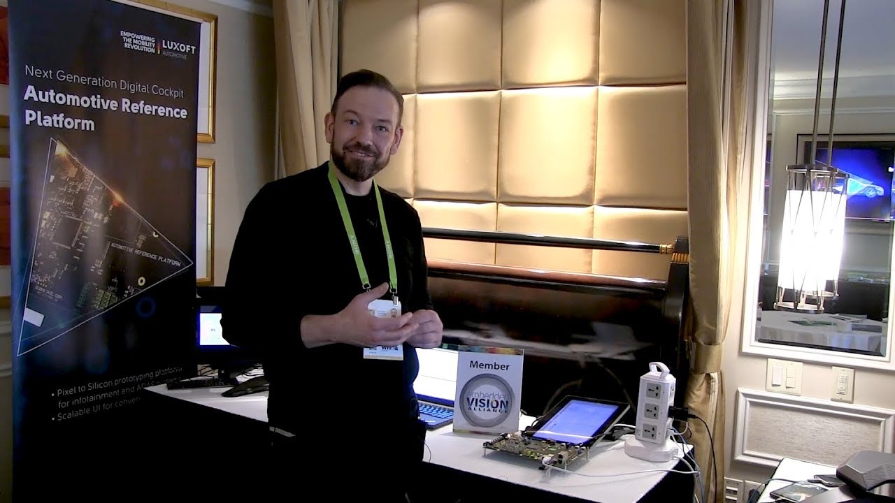 Luxoft Demonstration of Its New Converged Digital Cockpit Head Unit Co ...