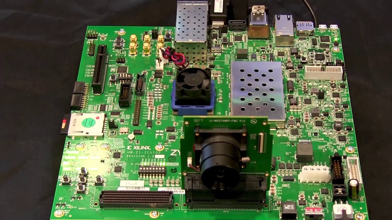 Xilinx Demonstration Of Quad Video Analytics With Real Time Multi Cnn