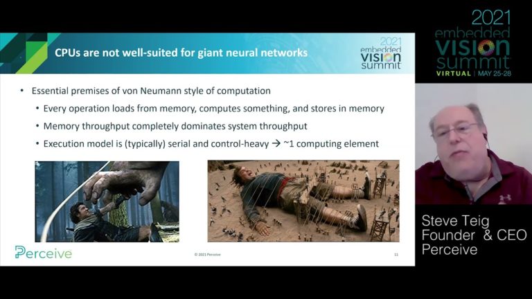 "TinyML Isn’t Thinking Big Enough," a Presentation from Perceive - Edge ...