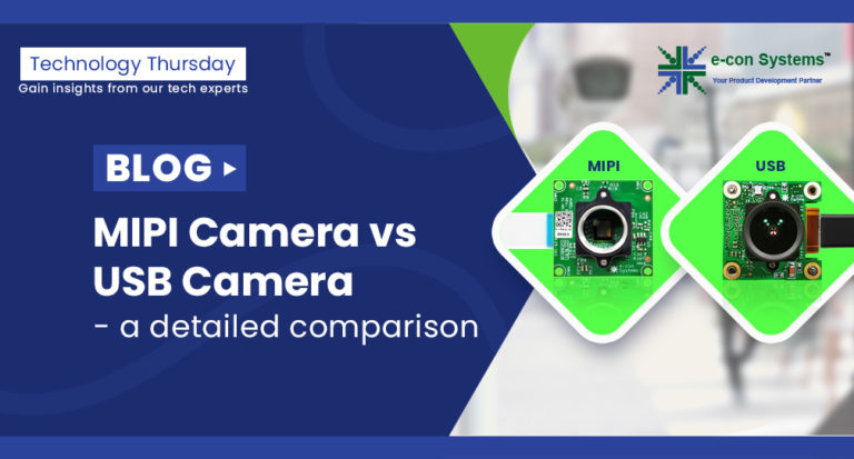 MIPI Cameras vs USB Cameras: a Detailed Comparison - Edge AI and Vision ...