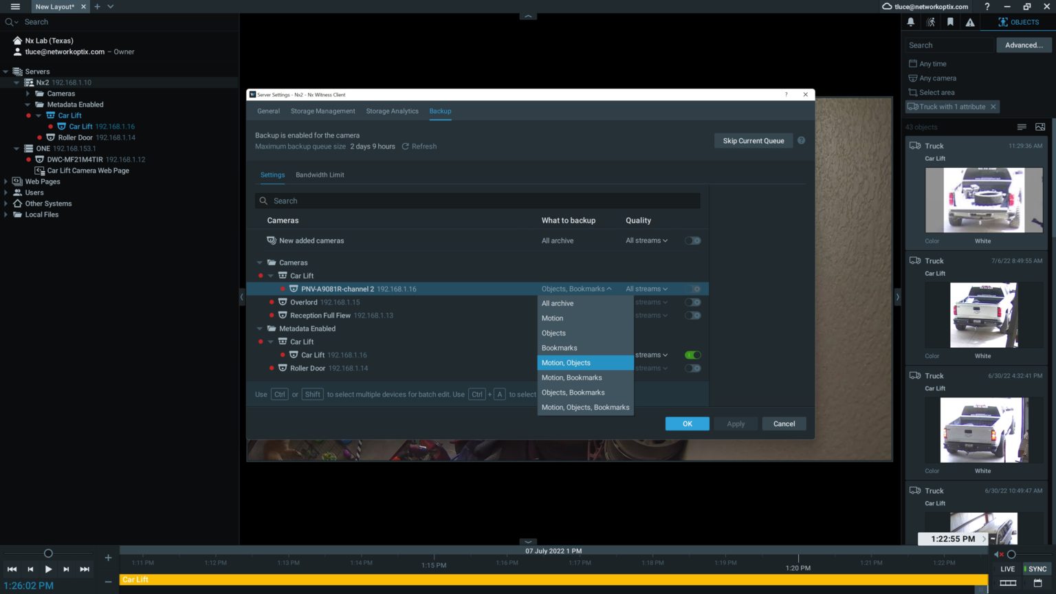 Metadata Driven Archive Backup in Nx v5 - Edge AI and Vision Alliance