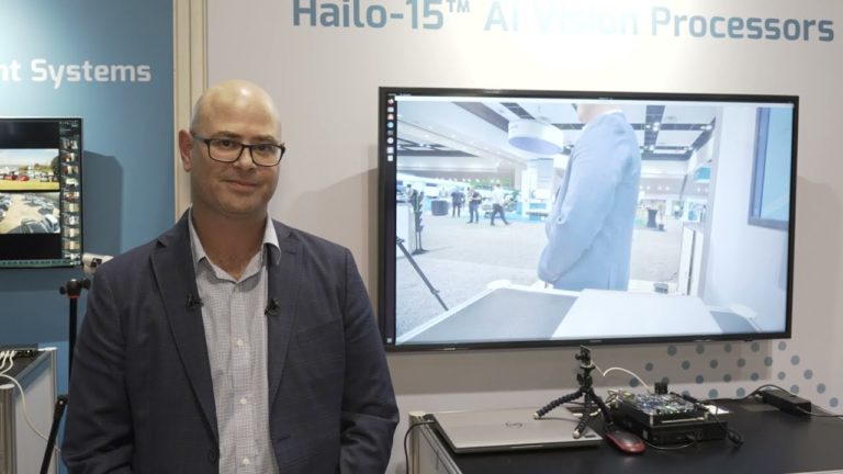 Hailo Demonstration of the Hailo-15 Family of High-performance AI Vision Processors - Edge AI ...