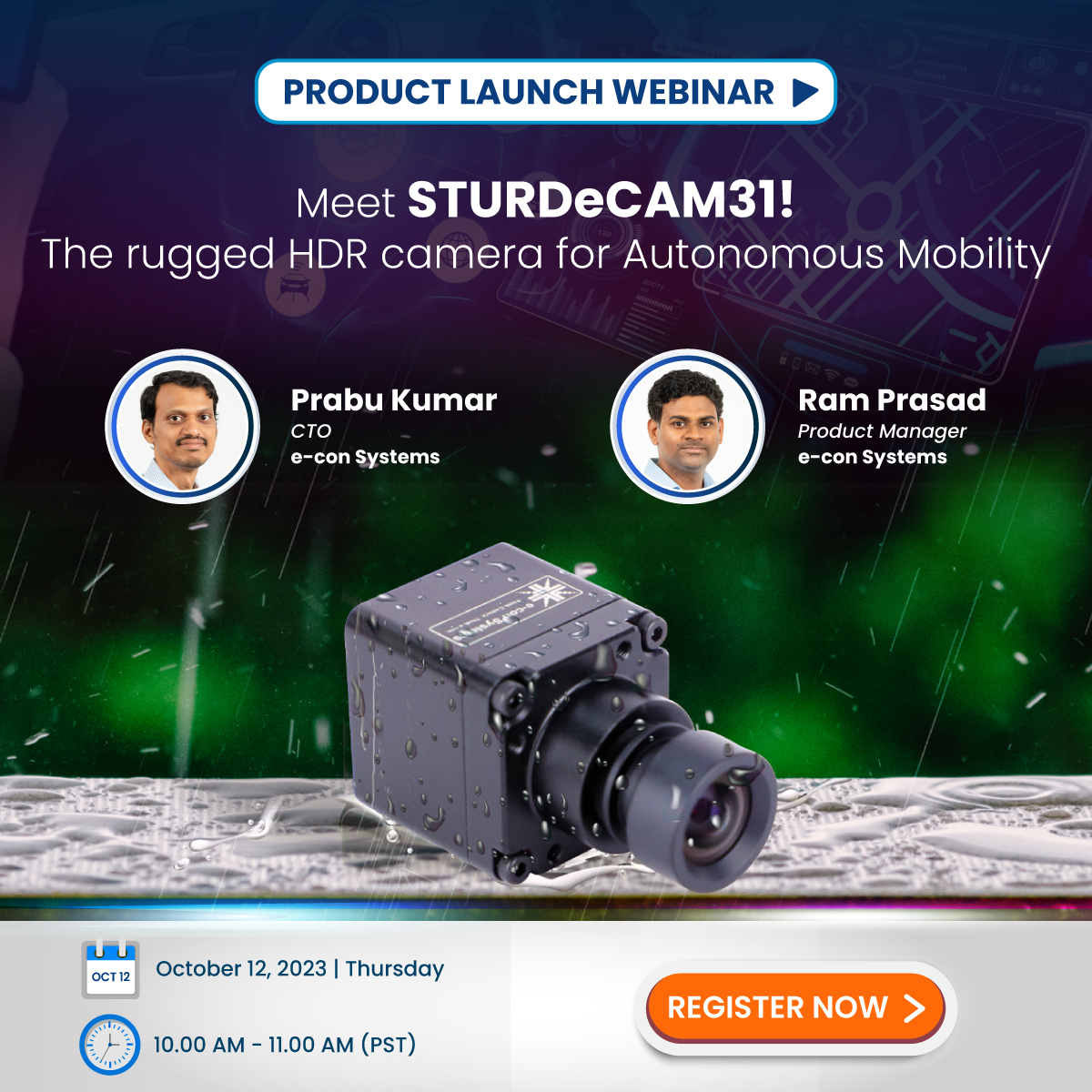 Upcoming Webinar Explores a Rugged HDR Camera for Autonomous Mobility ...