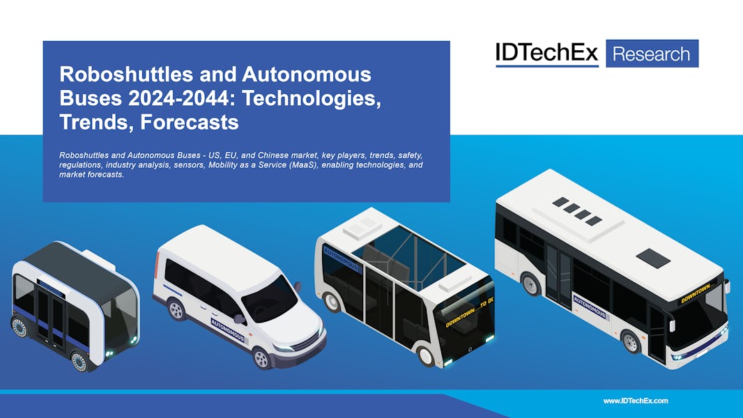 Roboshuttles and Autonomous Buses 2024-2044: Technologies, Trends, Forecasts - Edge AI and ...