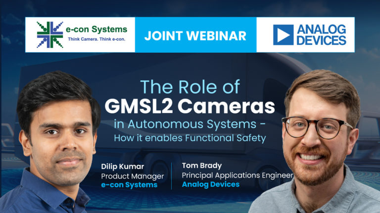 Upcoming Webinar Explores the Role of GMSL2 Cameras in Autonomous ...