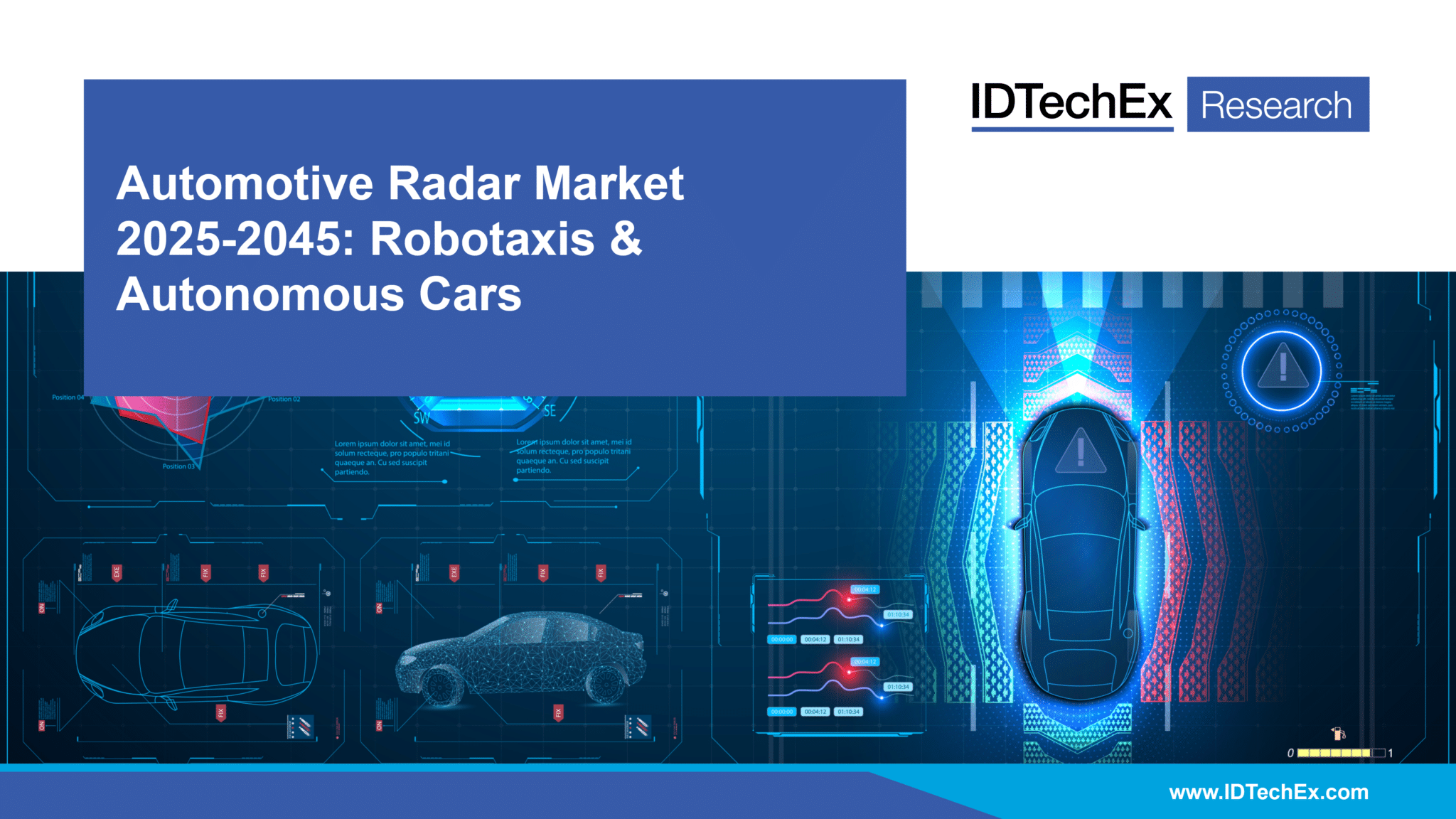 Automotive Radar Market 2025-2045: Robotaxis and Autonomous Cars - Edge ...