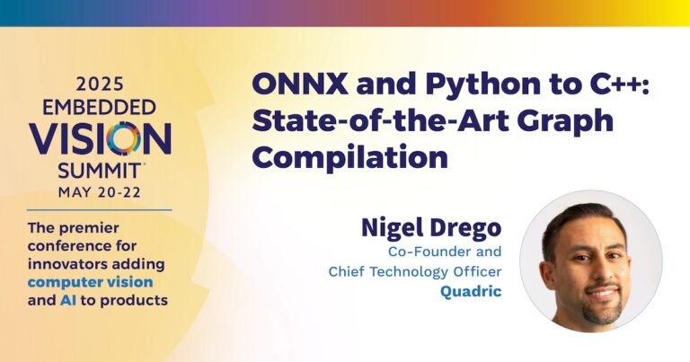 "ONNX and Python to C++: State-of-the-art Graph Compilation," a ...