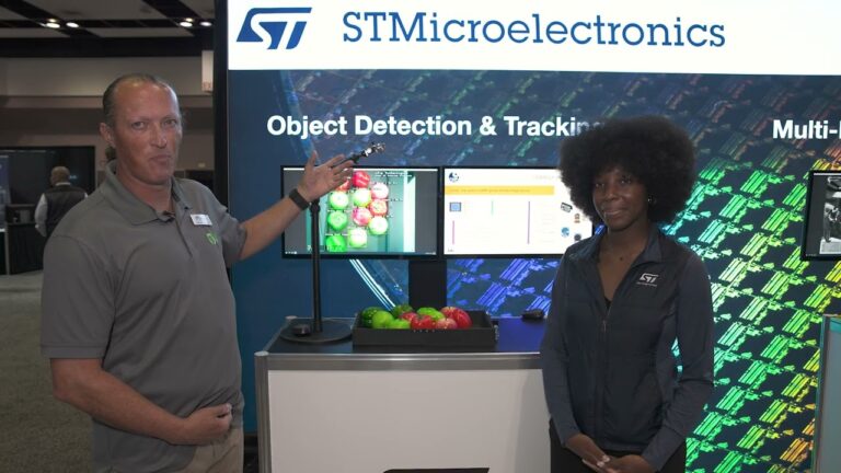 Stmicroelectronics Demonstration Of Real Time Object Detection And Tracking Edge Ai And Vision