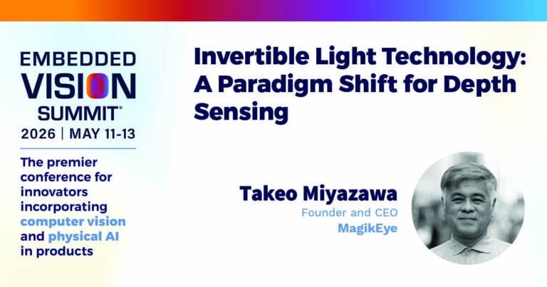 “Invertible Light Technology: A Paradigm Shift for Depth Sensing,” a ...